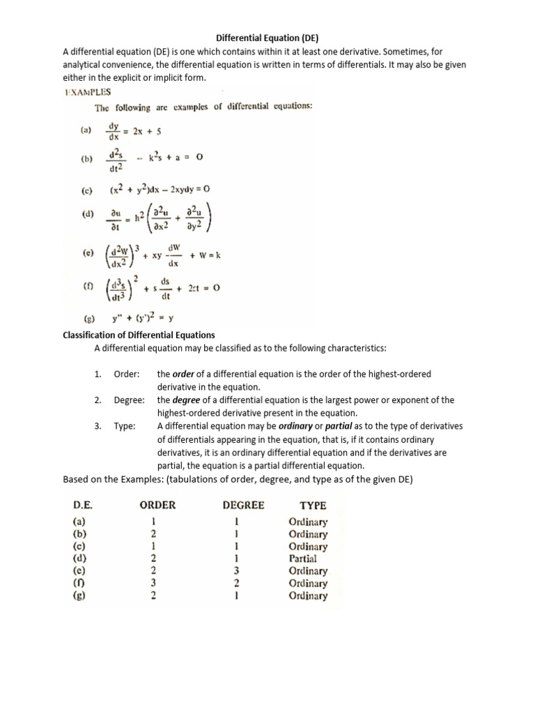 De Lecture Part1 | PDF