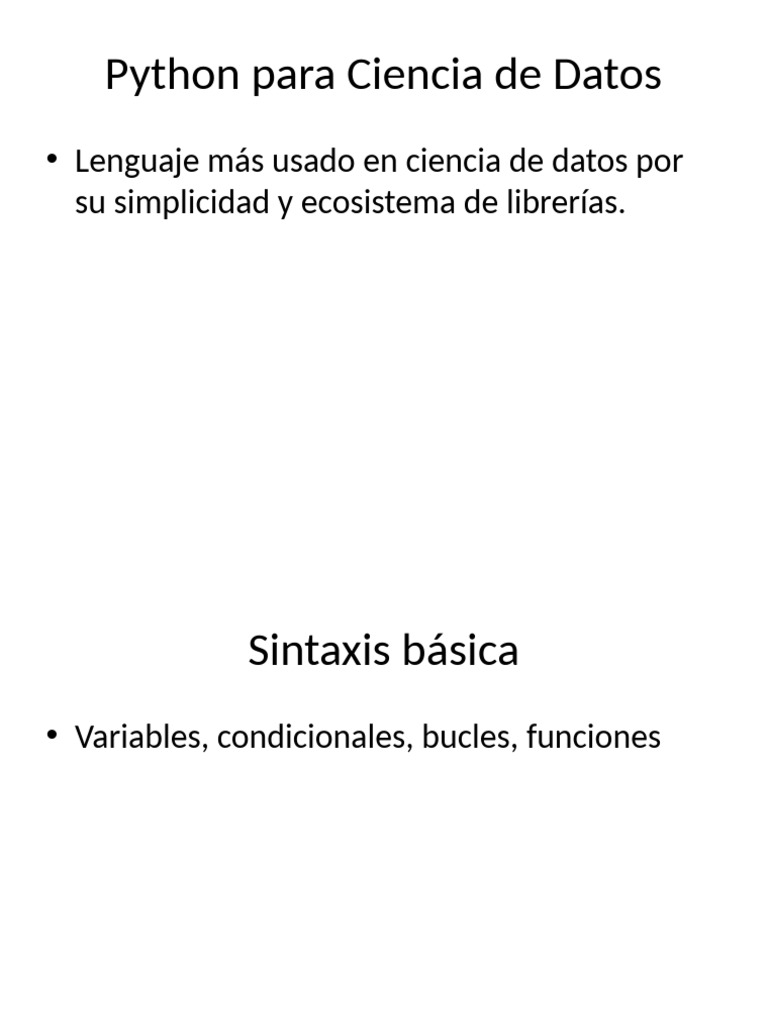 03 Python Ciencia Datos | PDF