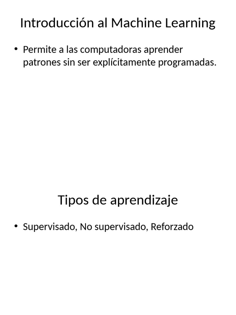 05 Intro Machine Learning | PDF