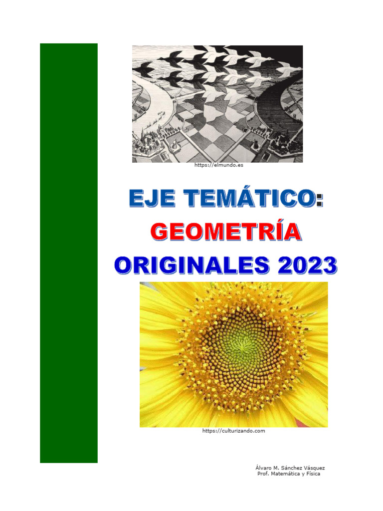 Ejercicios Eje Geometria | PDF | Triángulo | Trigonometría