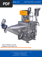 Lime Slaking 101 Whitepaper 4-06-22 | PDF | Mill (Grinding) | Chemistry