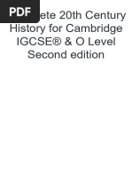 IGCSE History | PDF