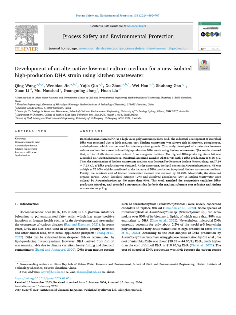 Development of An Alternative Low-Cost Culture Medium For A New ...