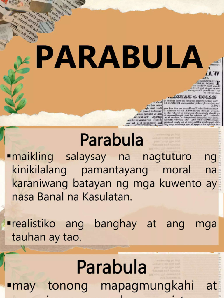PARABULA | PDF