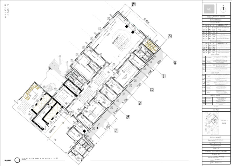 Ground Floor Part Plan Sheet - MOHAMED ASIM 201805021 2 | PDF