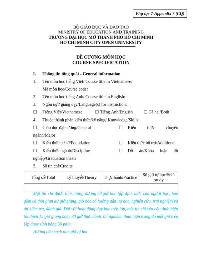 Mau de Cuong Mon Hoc Nam 2025 | PDF