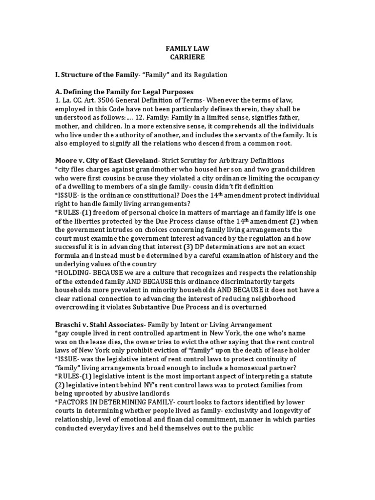 Family Law: Definitions and Jurisdiction | PDF | Annulment | Marriage