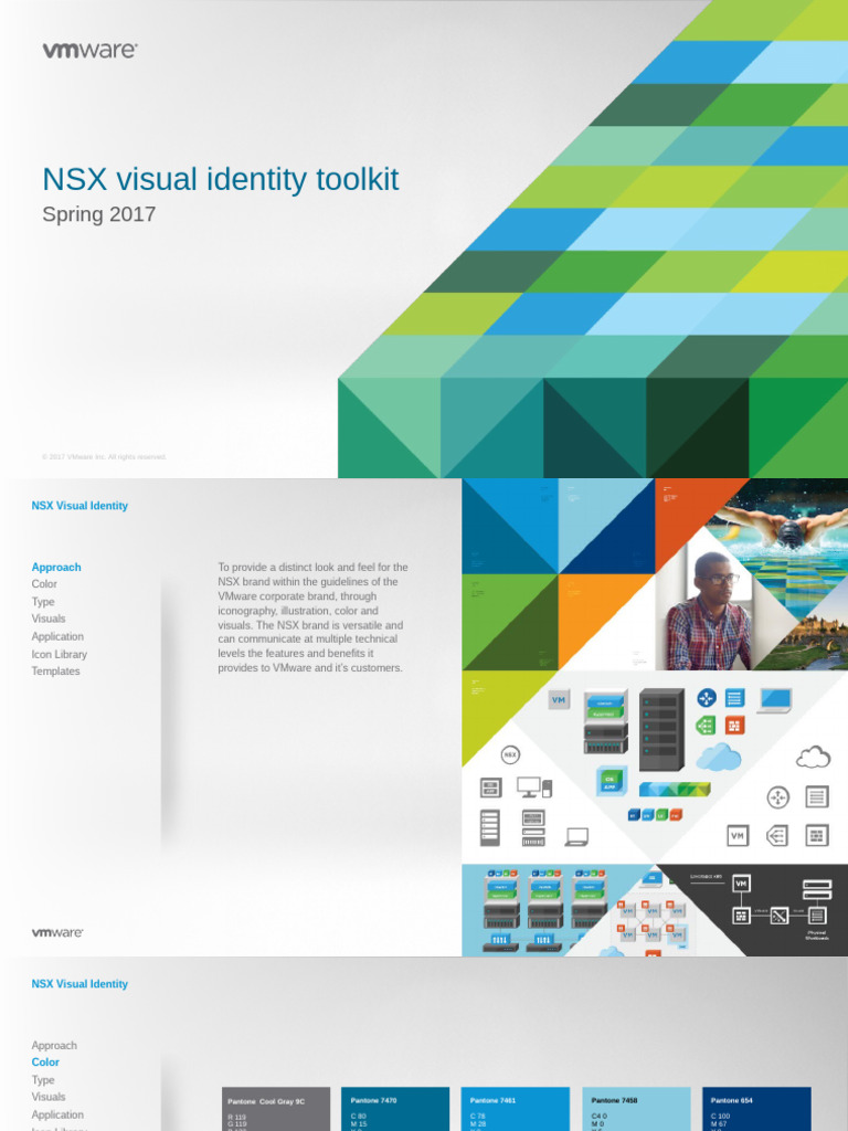NSX Visual Identity Toolkit Overview | PDF | Icon (Computing) | Cloud ...
