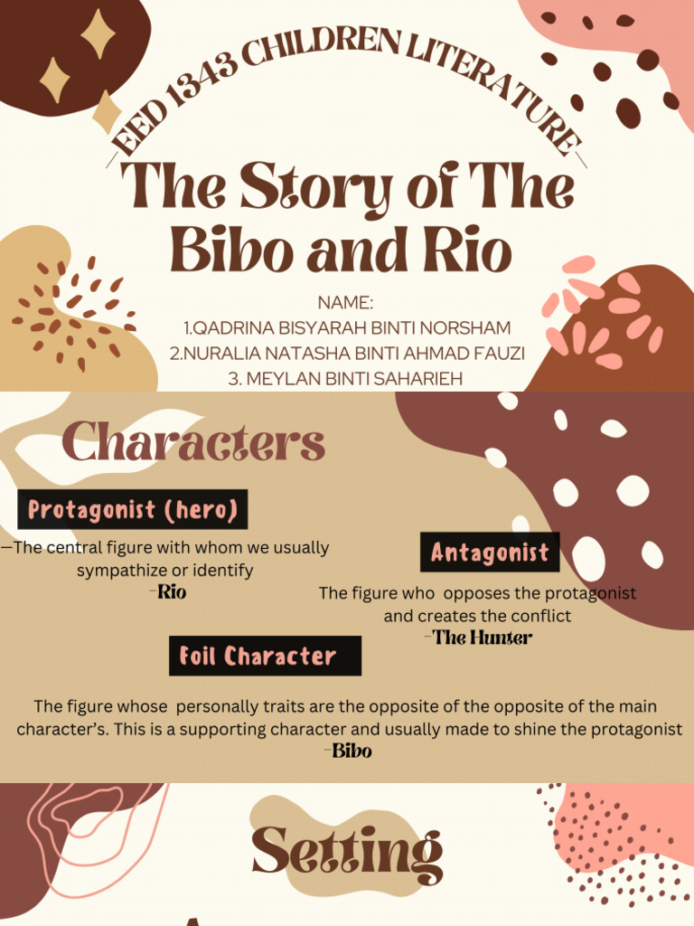 The Element of Literature Storybook | PDF