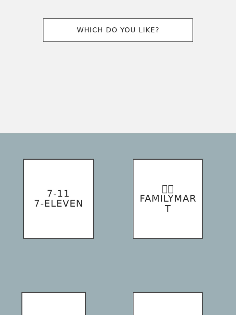 Which Do You Like? | PDF