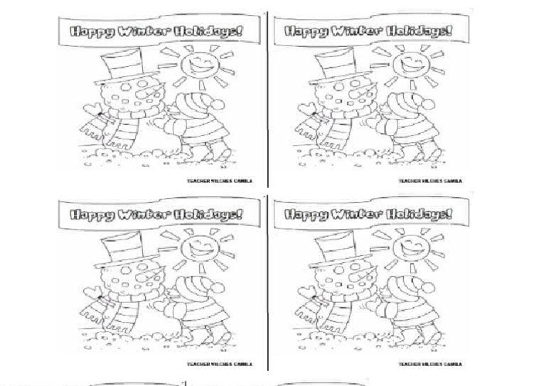 Happy Winter Holidays 4 | PDF