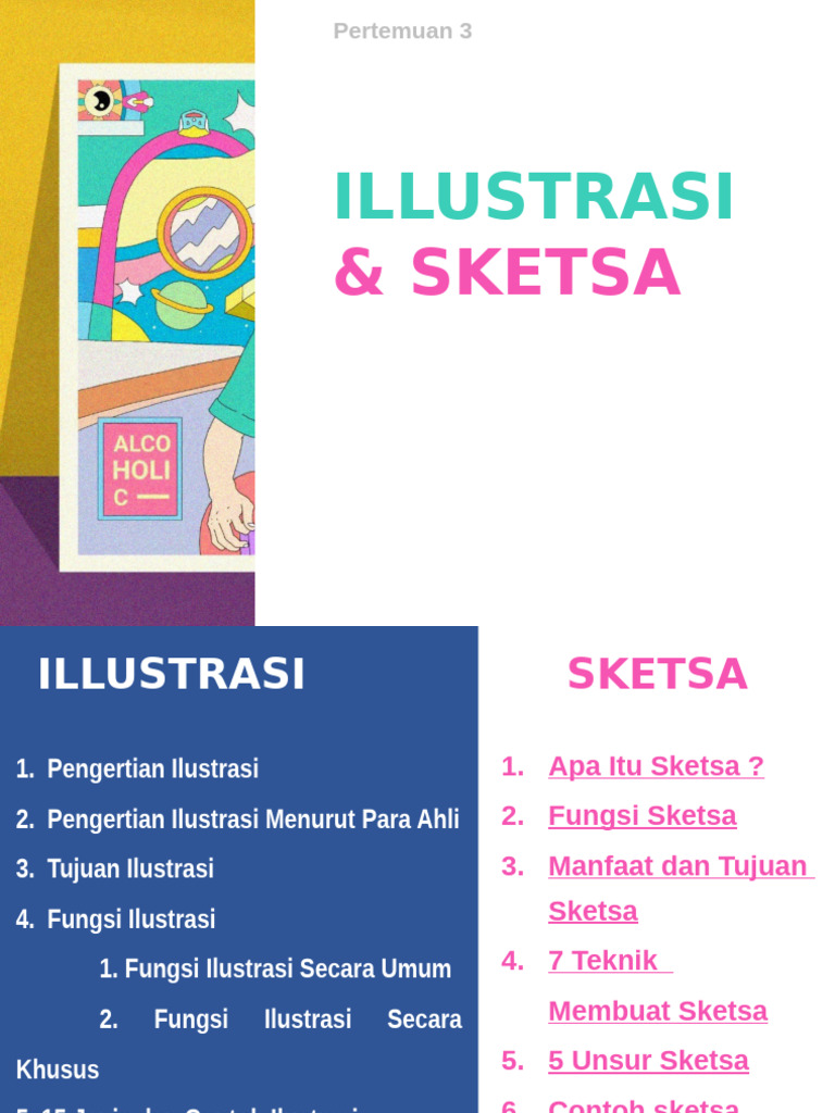 Sketsa Dan Illustrasi | PDF