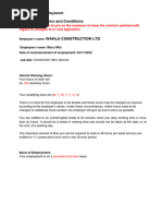 Salaried GP Model Contract and Model Offer Letter Nov20 | PDF ...
