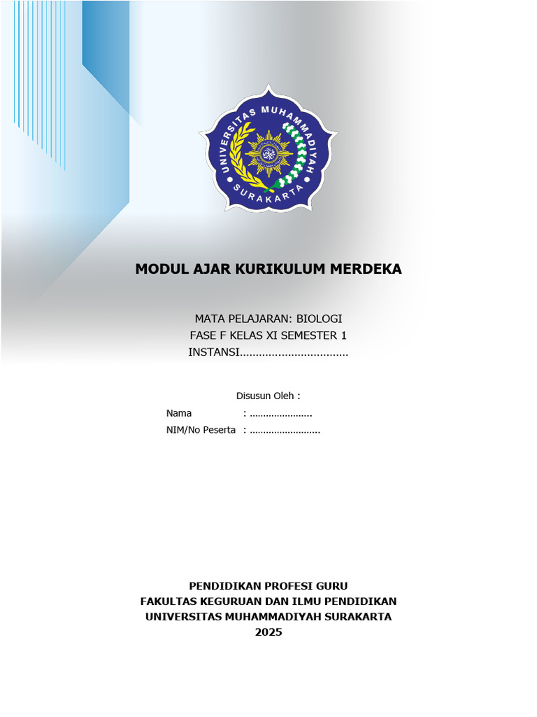 Modul Ajar Biologi Peran Virus | PDF