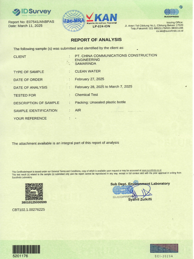 Clean Water ROA | PDF