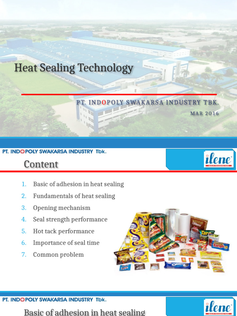 Heat Sealing Technology Overview | PDF | Heat | Temperature