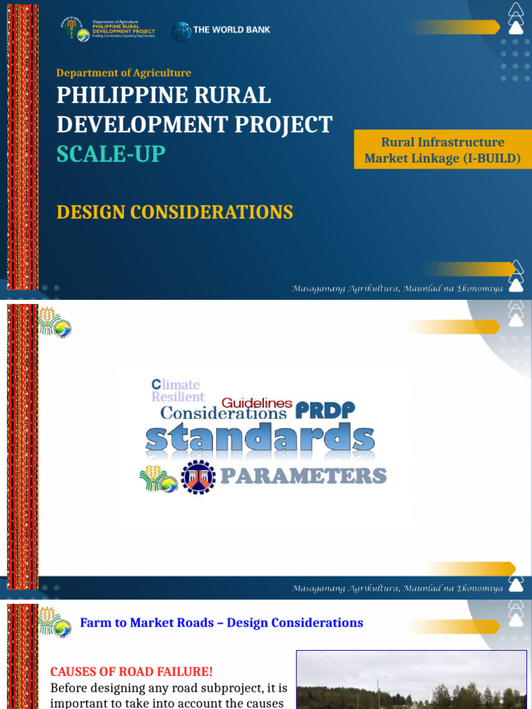 Farm-to-Market Road Design Guidelines | PDF | Road | Road Surface
