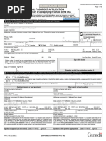 Canadian Child Passport Application Form | PDF | Debit Card | Birth ...