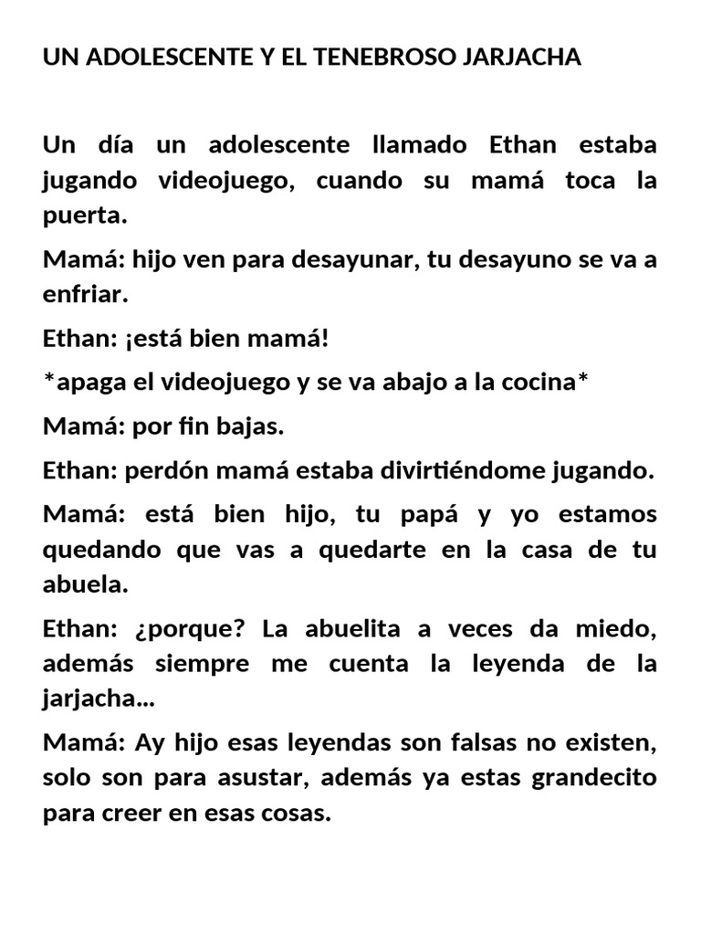 Cuento Para Comunicacion | PDF