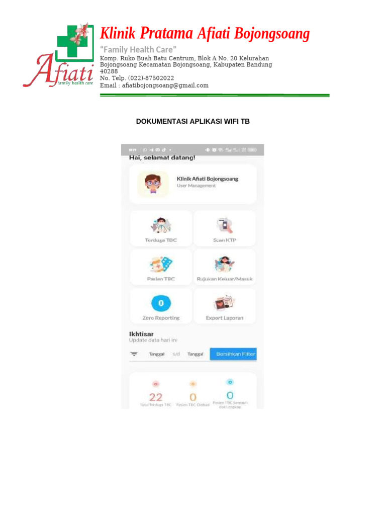 Bukti Dokumentasi Wifi TB | PDF