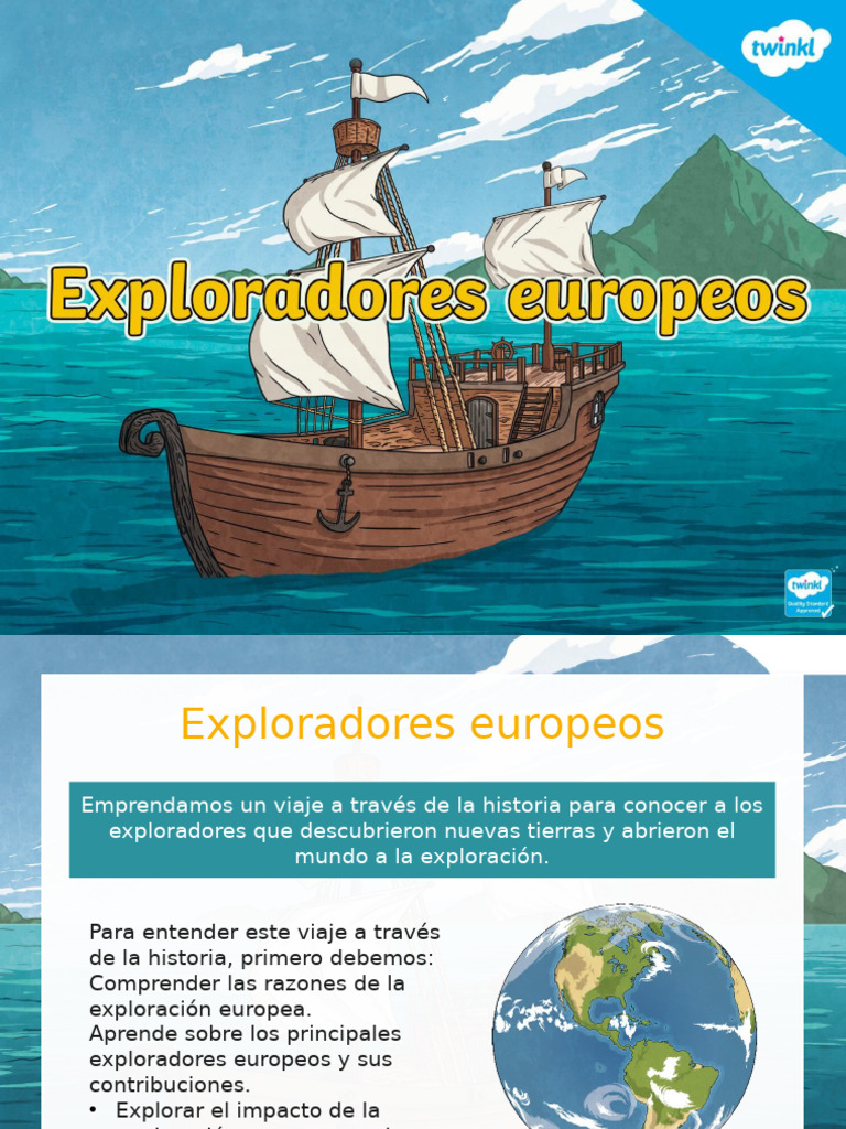 Sa Cs 1725890753 Powerpoint Exploradores Europeos Ver 1 | PDF ...