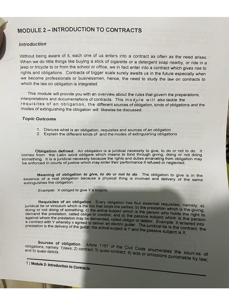 Me Laws Module 2 | PDF