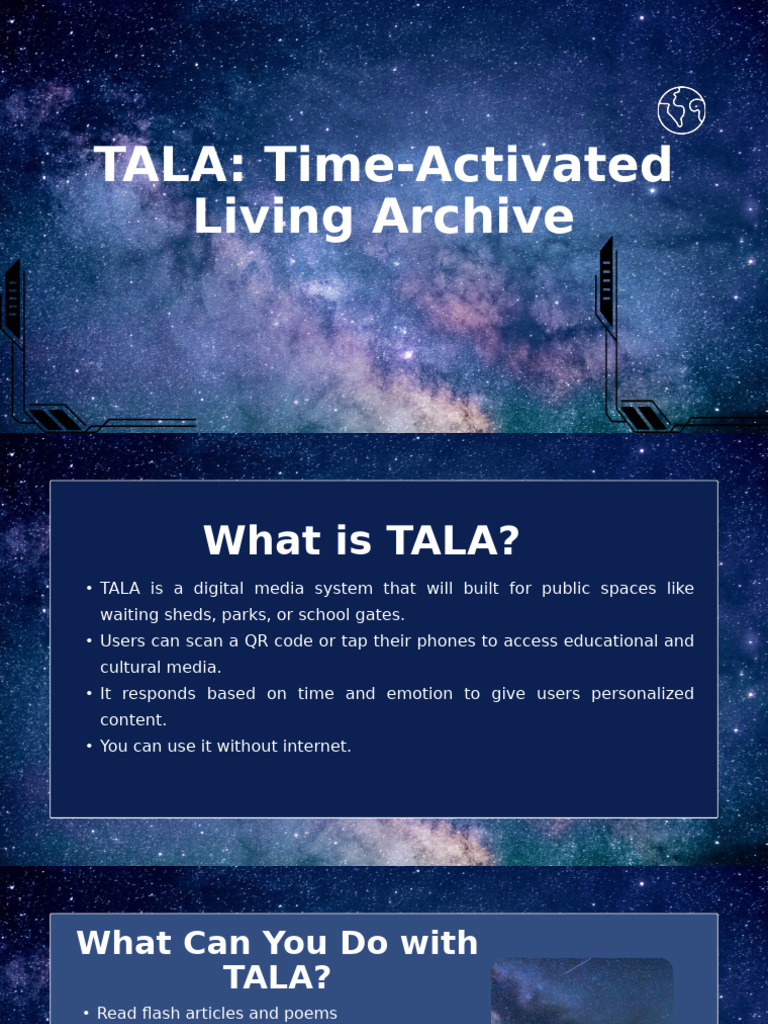 TALA Time-Activated Living Archive | PDF | Human Communication