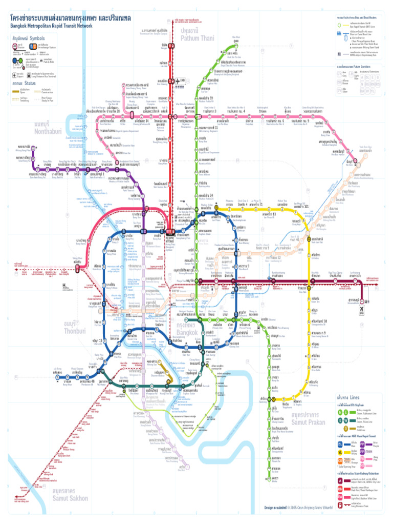 BangkokTransitMap 250520 Web | PDF
