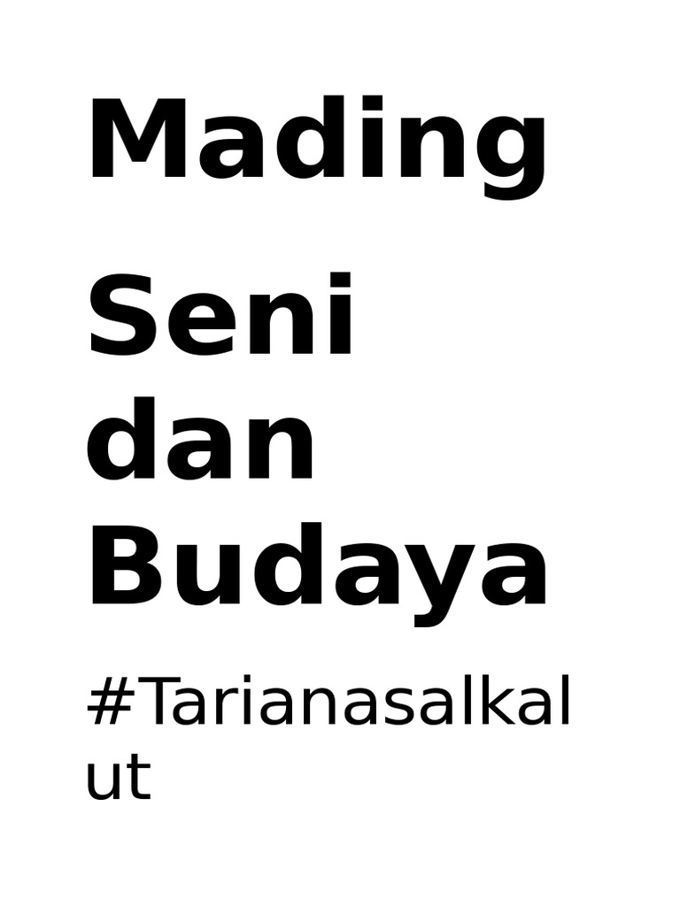 Mading | PDF