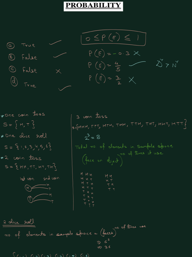 Probability Final | PDF