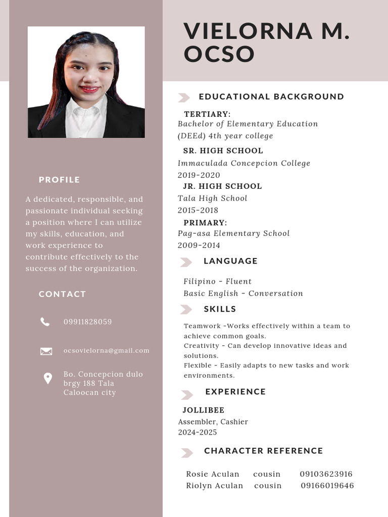 White Simple Student CV Resume - 20250617 - 175518 - 0000 | PDF