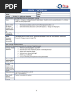 2-1 Lesson Plan-Countries and Nationalities | PDF | Education Theory ...