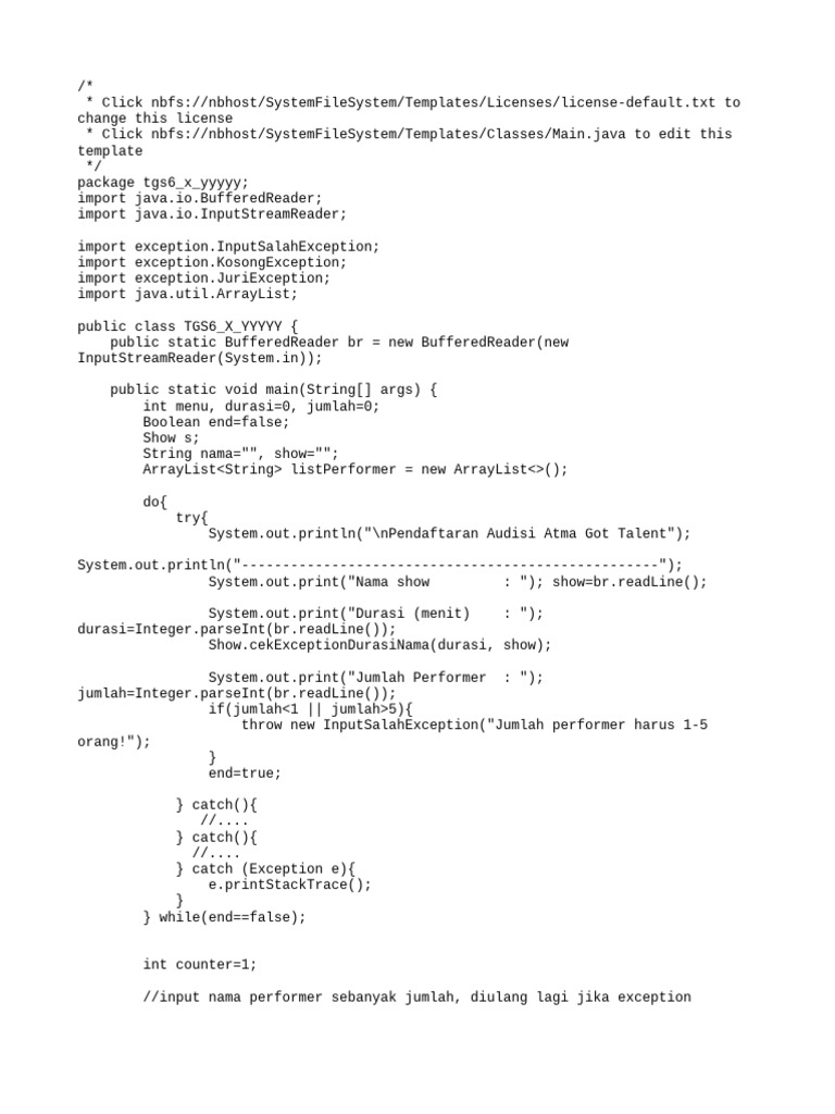 Main_TGSD | PDF | Object Oriented Programming | Computer Programming