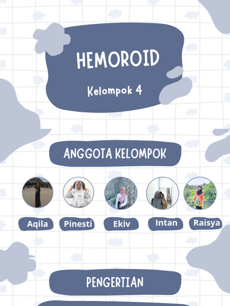 Panduan Lengkap Hemoroid dan Penanganannya | PDF