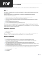 CPA Australia Experience Submission Form | PDF | Accountant | Mortgage Loan