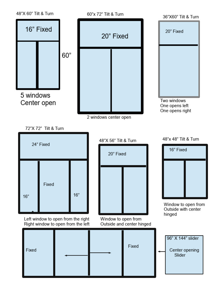 Window Configuration Options | PDF