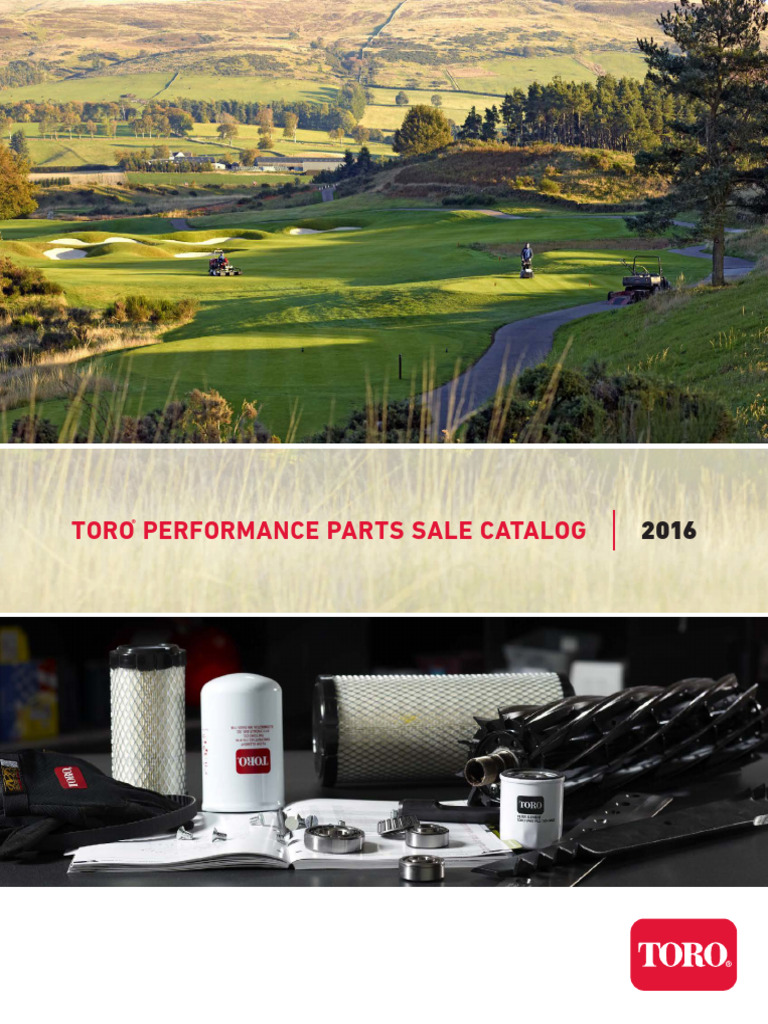2016 Toro Performance Parts Catalog | PDF | Cargo | United Parcel Service