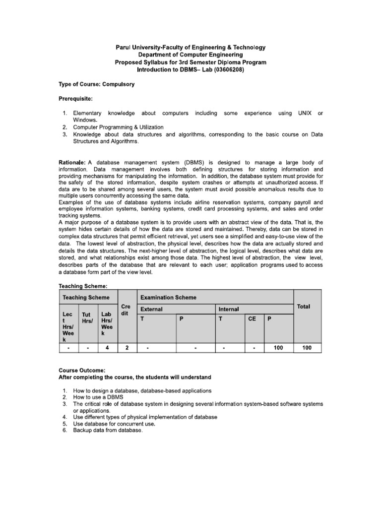 Cba4a246 Aeff 48b2 9013 7593abf81de0 Intoduction To Dbms Lab | PDF