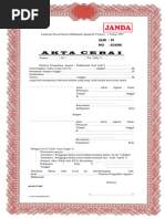 Akta Cerai | PDF