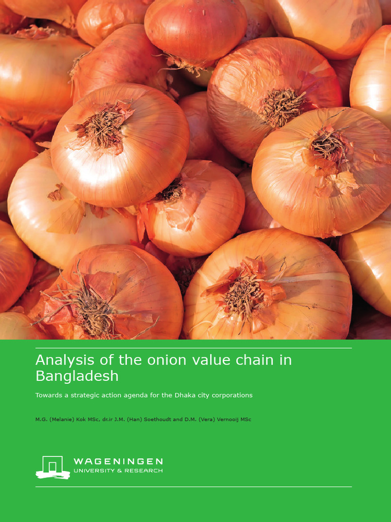 Bangladesh Onion Supply Chain Analysis | PDF | Supply Chain | Mobile App