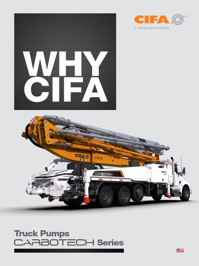 Cifa Carbotech Truck Pumps Overview Pdf Strength Of Materials Pump