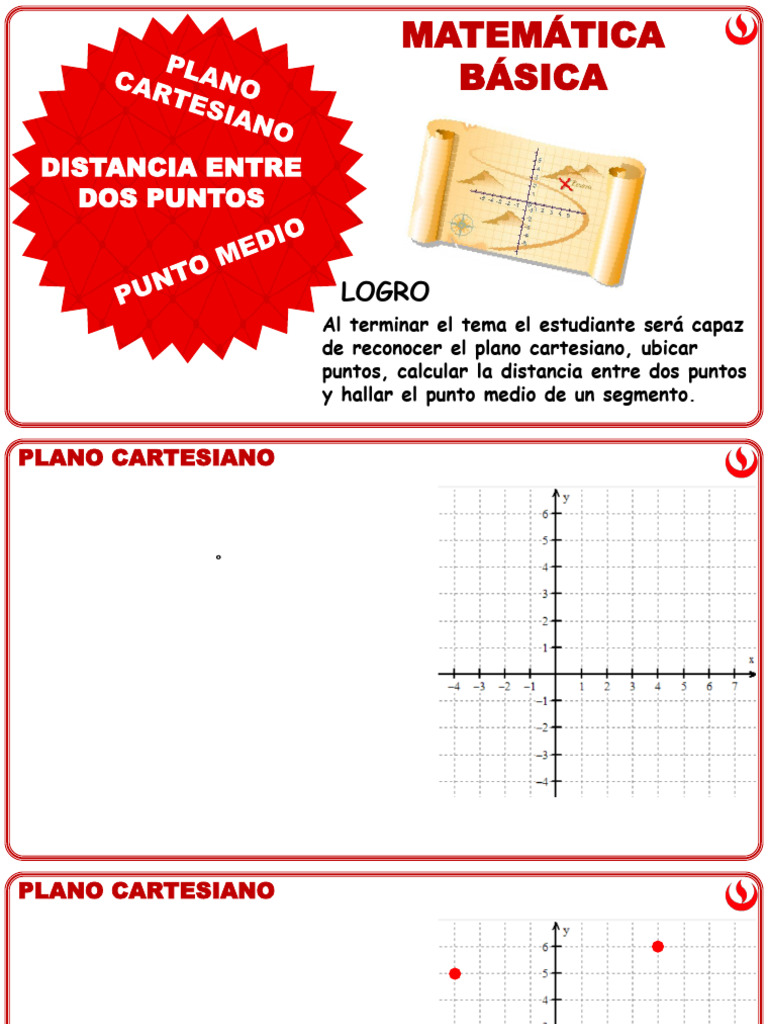 Ejercicios y Conceptos del Plano Cartesiano | PDF | Sistema de ...