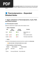 Class 11 Thermodynamics Notes | PDF