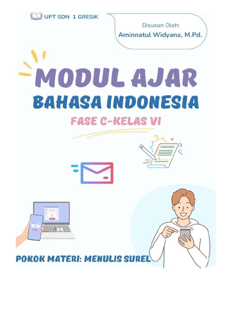 Modul Ajar Bahasa Indonesia - Evi Nur | PDF