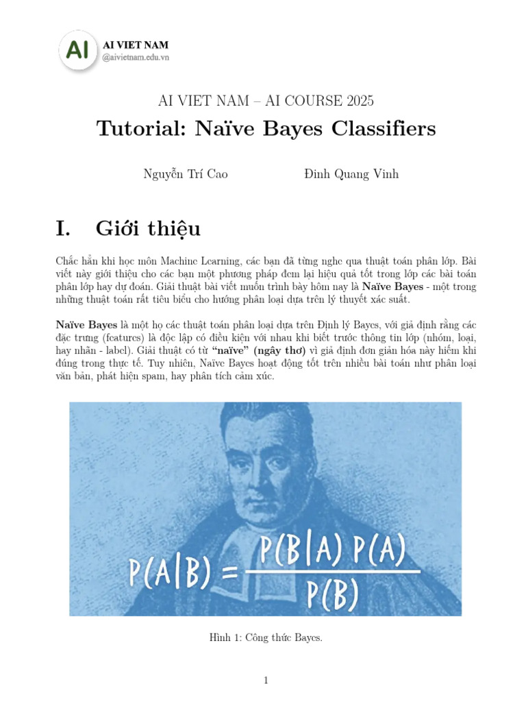 M02W04 Reading Bernoulli Naive Bayes v3 | PDF