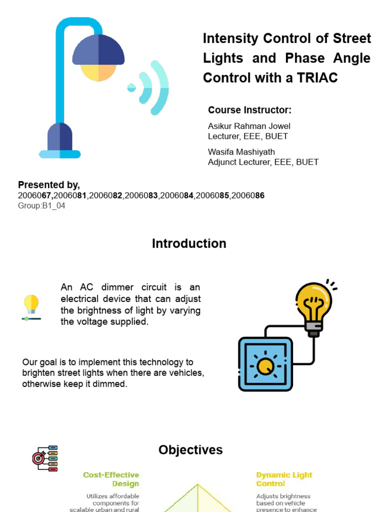 Street Light Control | PDF | Rectifier | Alternating Current