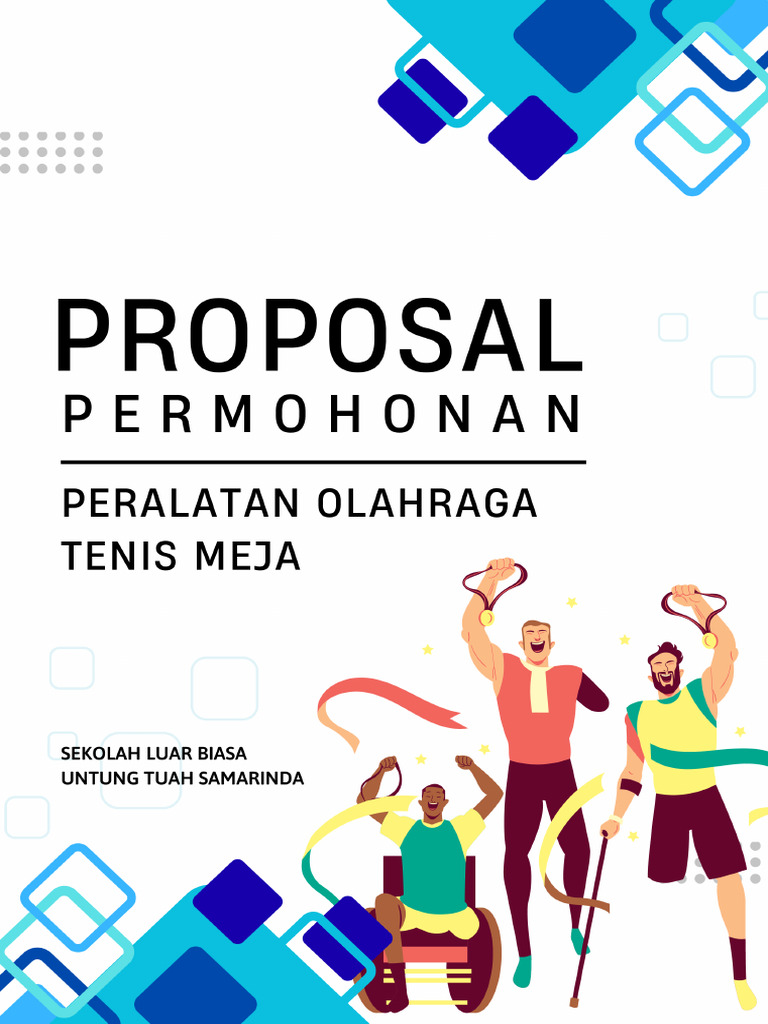 Proposal Meja Tenis Meja SLB Untung Tuah | PDF
