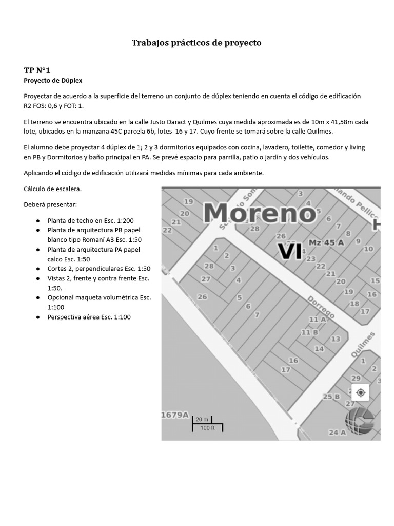 Trabajos Pr-Cticos de Proyecto 2024 | PDF | Diseño arquitectonico | Arquitectura