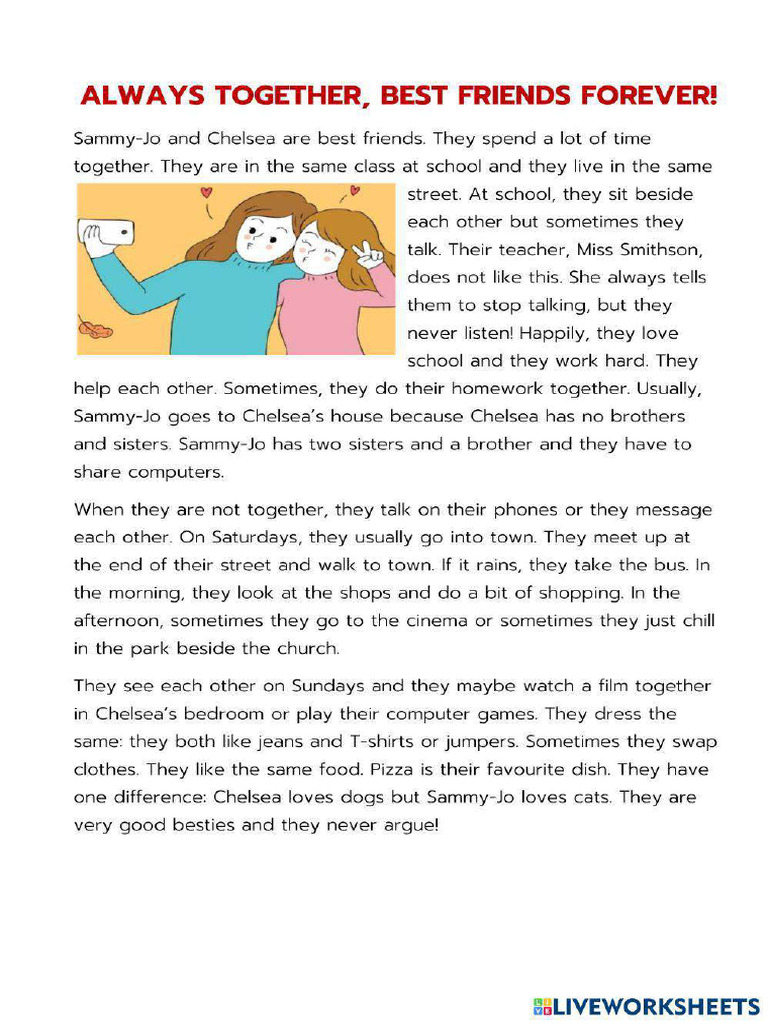 Always Together Best Friend Forever | PDF