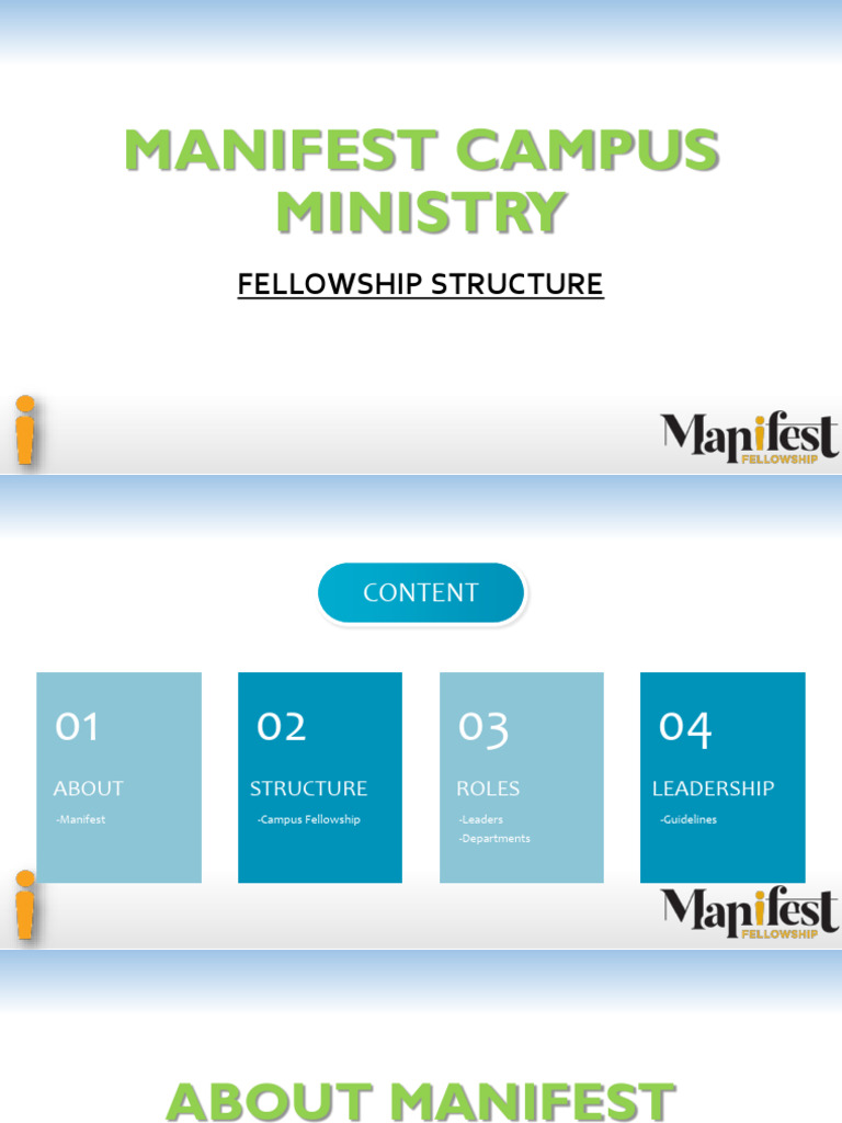 Manifest Campus Ministry Fellowship Structure v1.1 | PDF